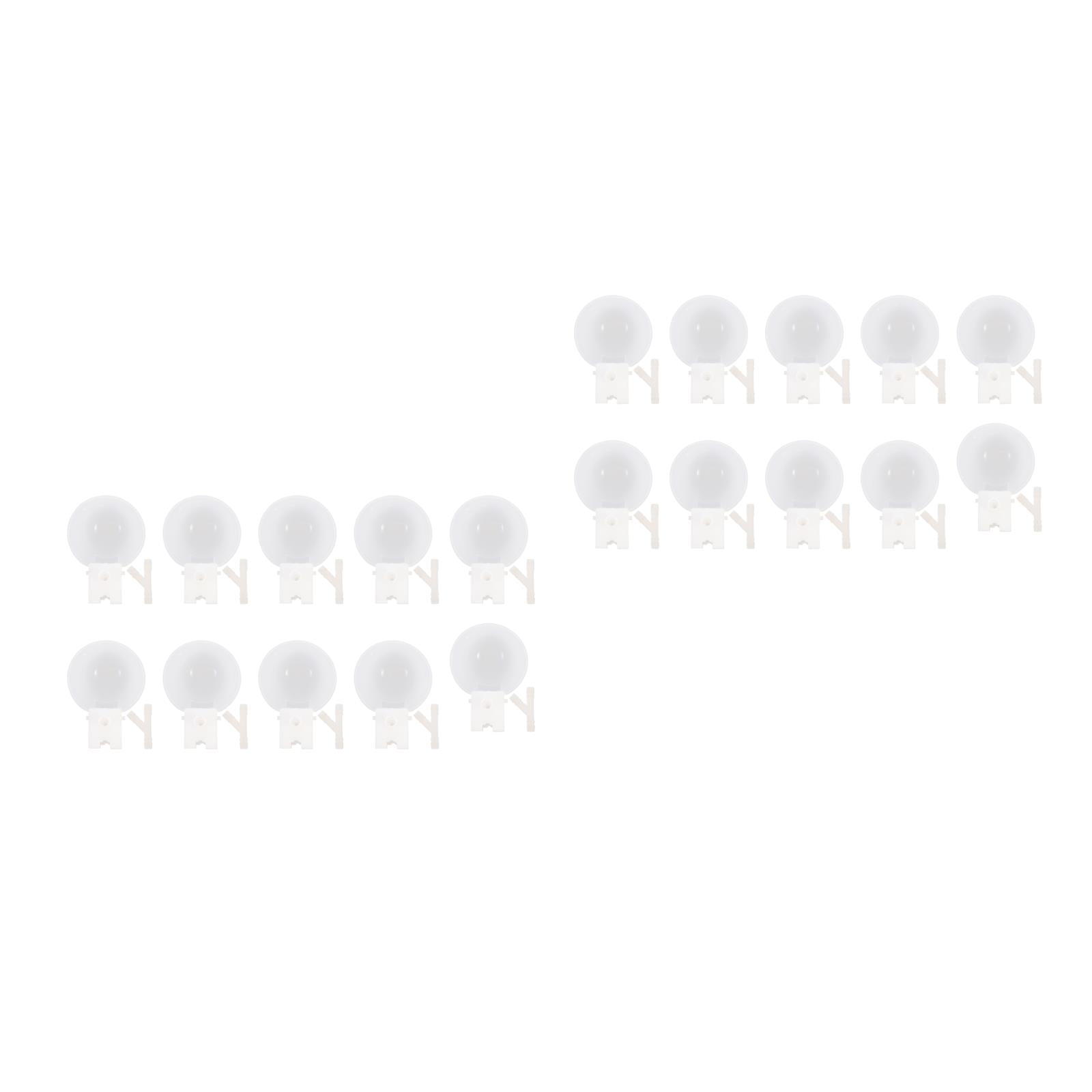 20 Sets Parakeet Water Dispenser Plastic Parrot Feeder Quail Feeders ...