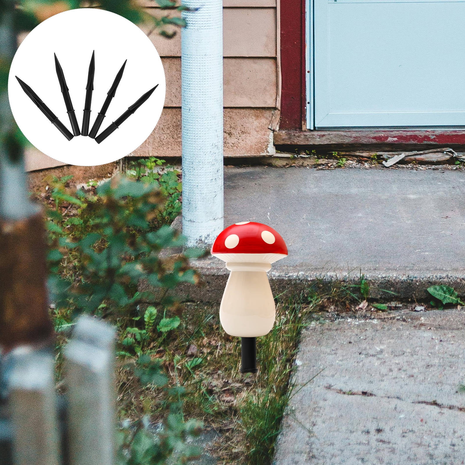 HOMEMAXS 20 Sets Reinforced Plastic Ground Spikes Lights Replacement ...