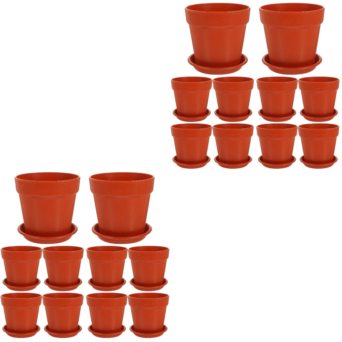 HOMEMAXS 20 Sets of Plant Nursery Pot Succulent Planter Garden Planting ...
