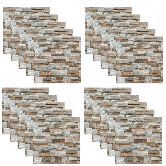 HOMEMAXS PVC Removable Tile Decals for Bathroom Multi Color Easy to ...