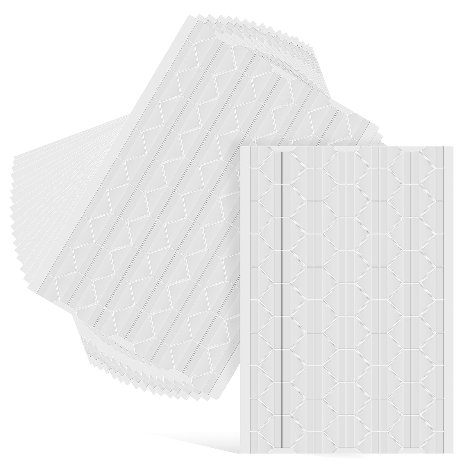 HOMEMAXS 20 Sheets Hooks Picture Hanging Poster Hangers Corner Stickers ...