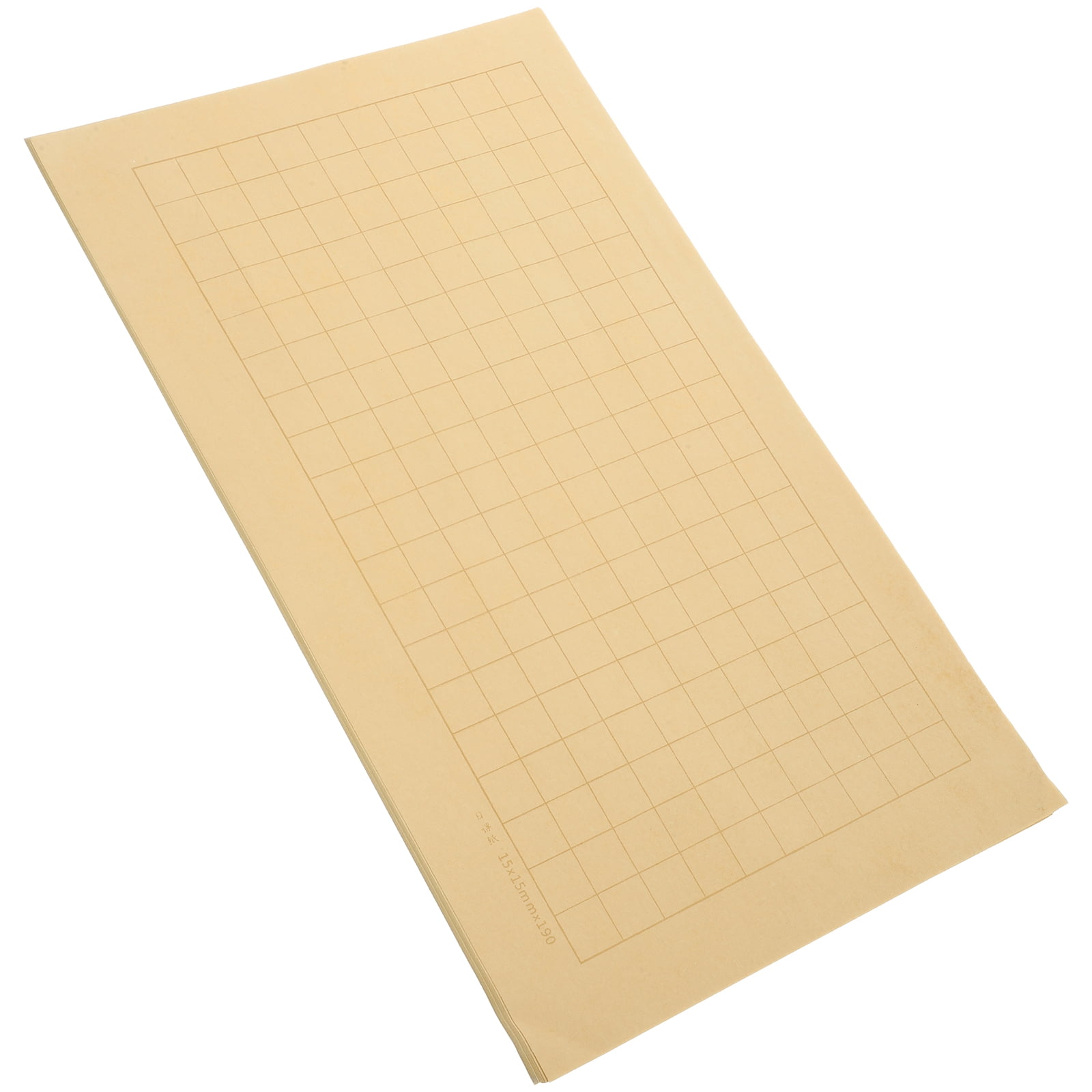 HOMEMAXS 20 Sheets Rice Paper for Calligraphy Checkered Rice Paper 33 ...