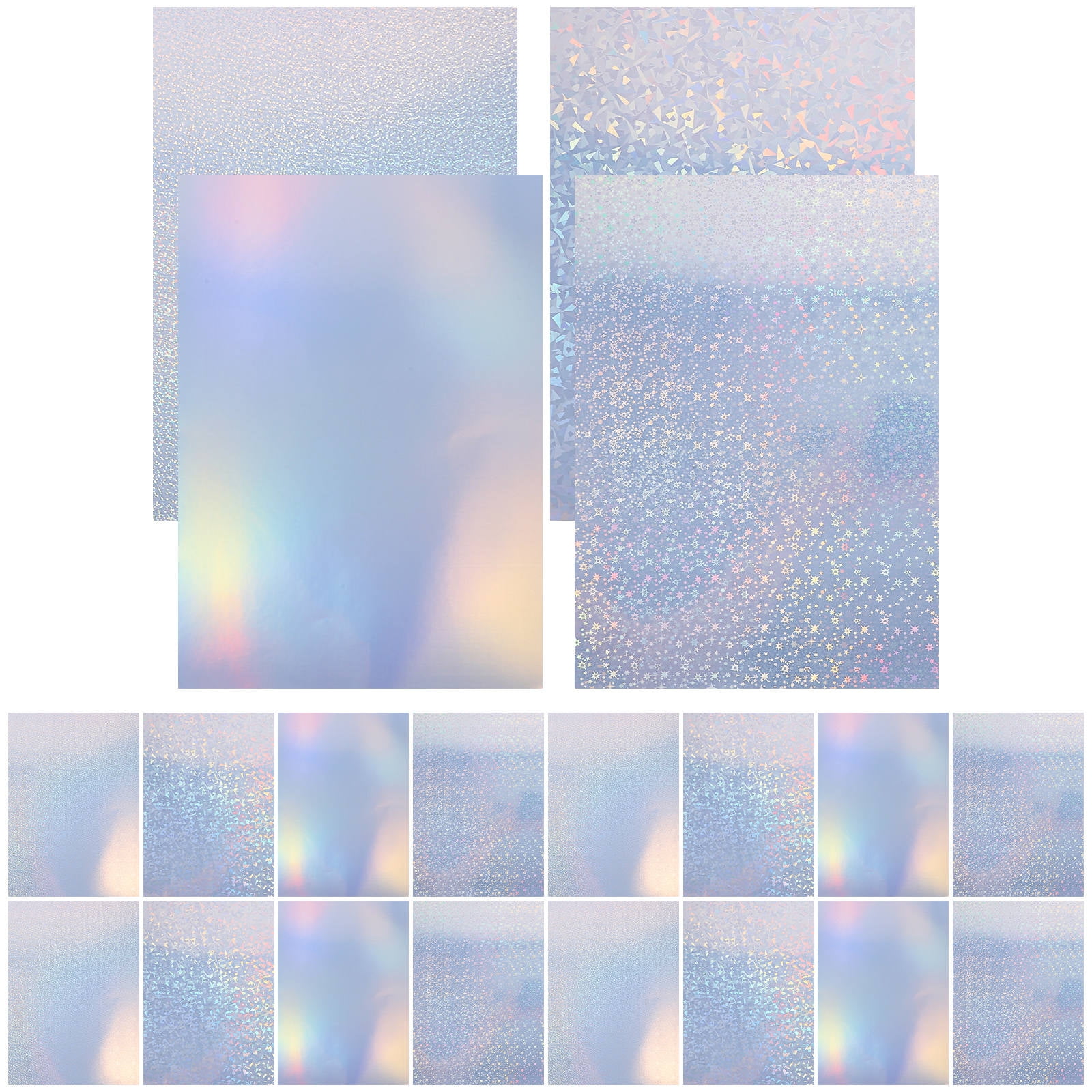 HOMEMAXS 20 Sheets of Label Sticker Printer Printable Sticker Blank ...