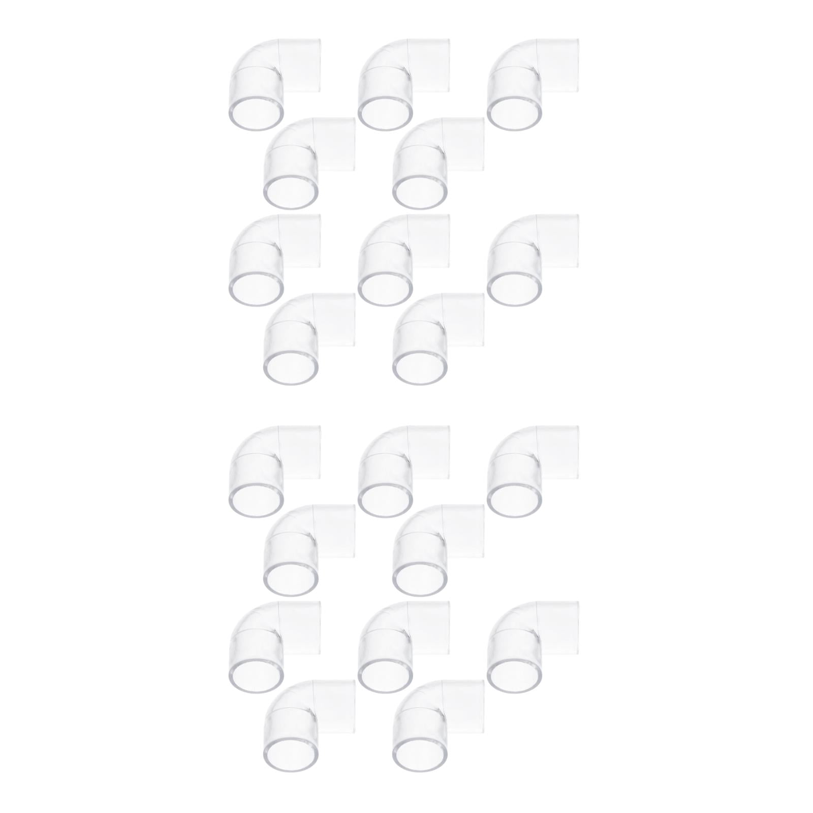 HOMEMAXS 20 pcs 25mm Connector Replacement Right Angle Fish Tank Hose ...