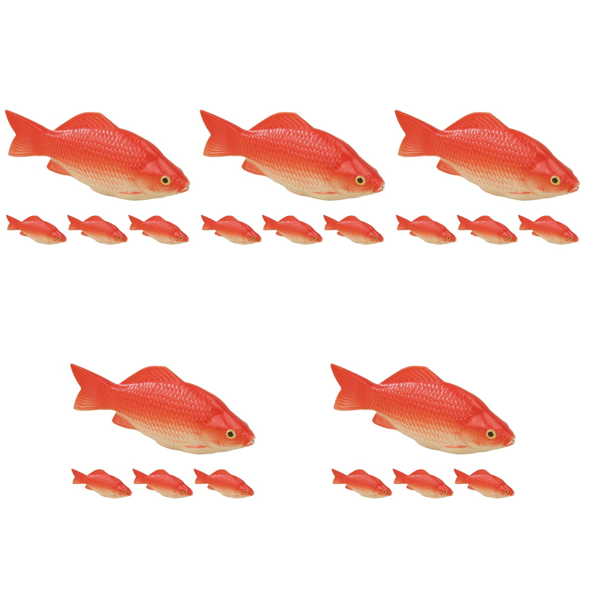 HOMEMAXS 20 pcs Artificial Fish Toy Fish Simulation Model Realistic ...