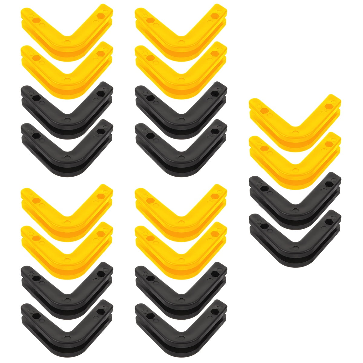 HOMEMAXS 20 pcs Barbell Holder Barbell Wall Mount Barbell Hanger ...