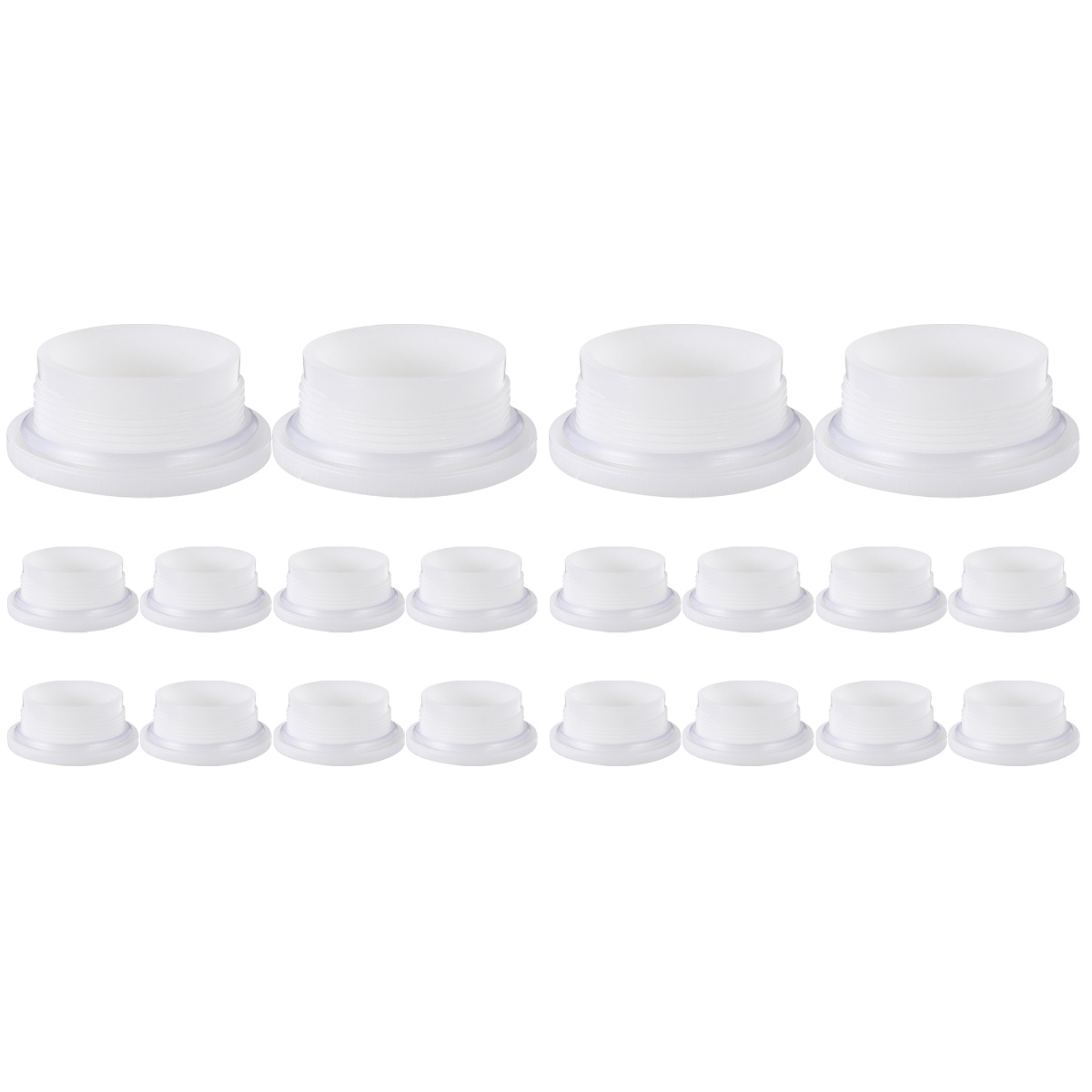 HOMEMAXS 20 pcs Bung Cap Oil Drum Sealing Caps Water Drum Plug 200L Oil ...