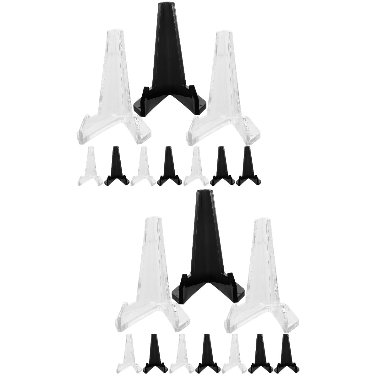 HOMEMAXS 20 pcs Card Display Racks Acrylic Display Holder Photo Display ...