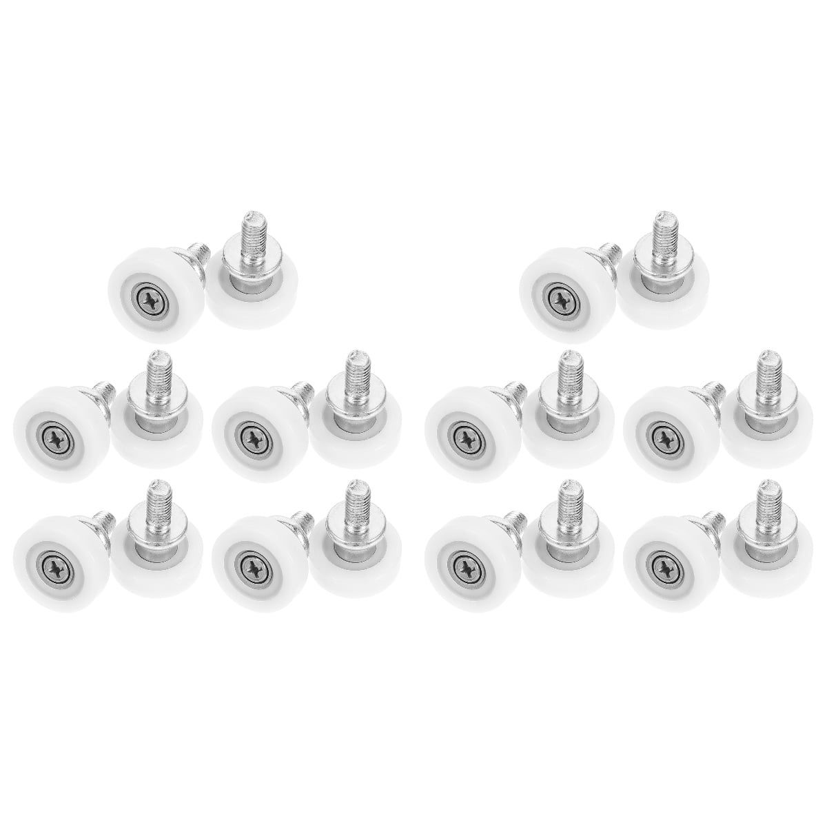 20 pcs Drawer Pulleys Refrigerators Drawer Wheels Sliding Door Pulleys ...