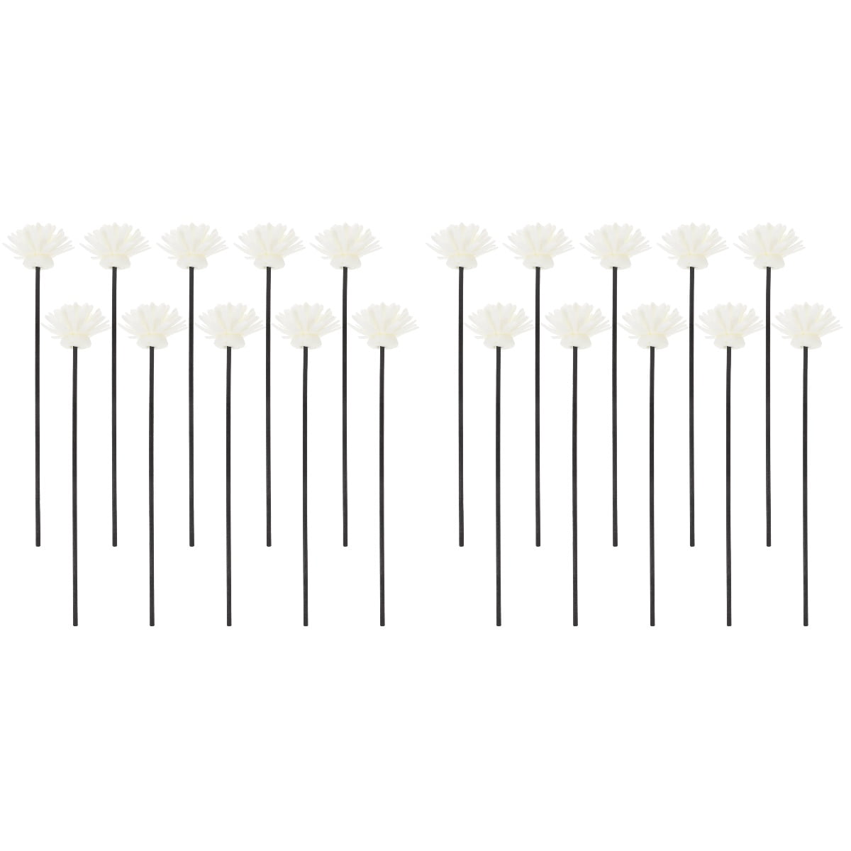 HOMEMAXS 20 pcs Flower Fragrance Diffuser Sticks Fragrance Diffuser ...
