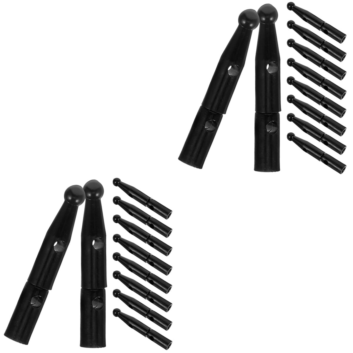 HOMEMAXS 20 pcs Folding Umbrella Bone Covers Replacement Umbrella Bone ...