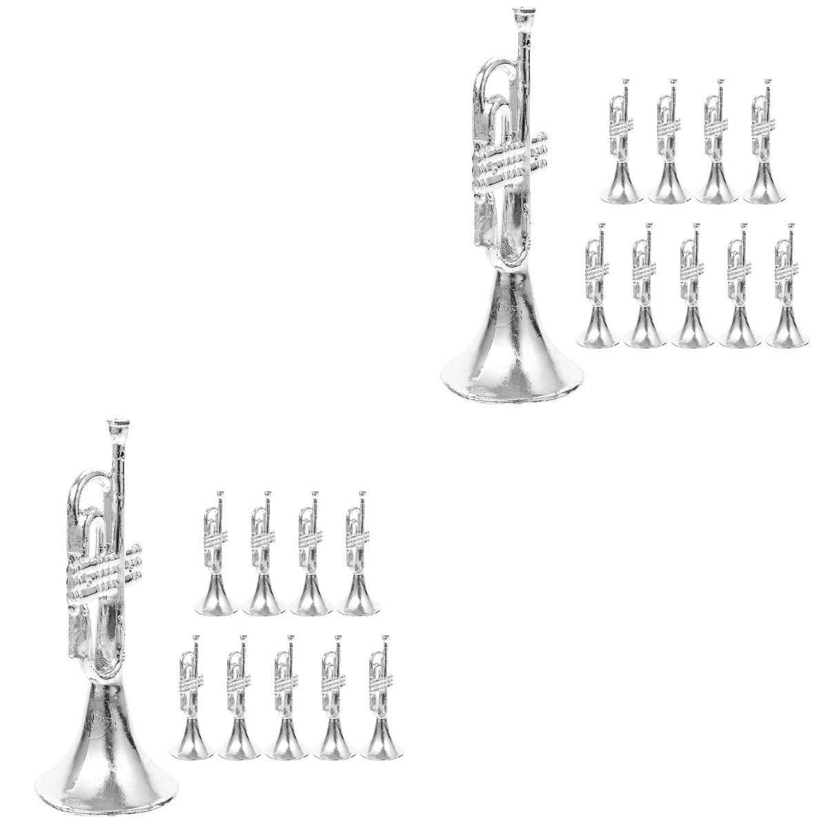HOMEMAXS 20 pcs Musical Instrument Model Small Trumpet Models Adornment ...