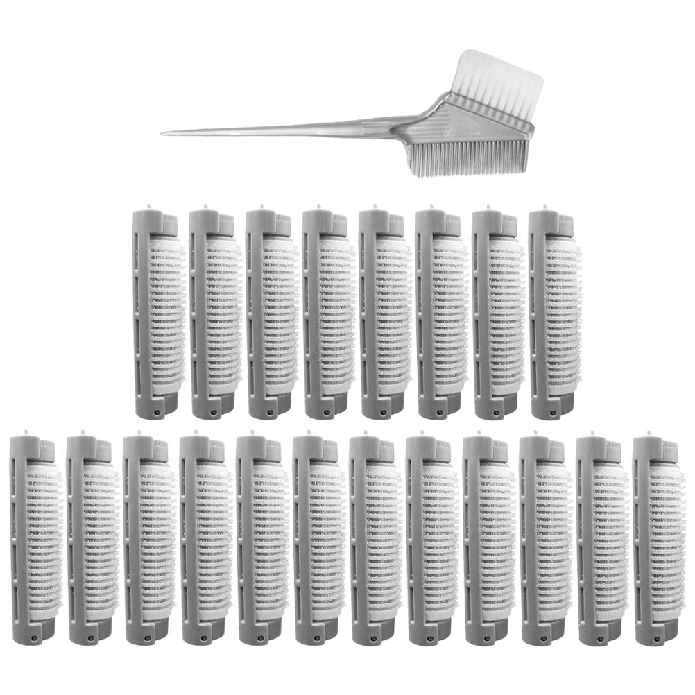 HOMEMAXS 20 pcs Perm Bars Bangs Hair Roller Hair Volume Clip Hair ...