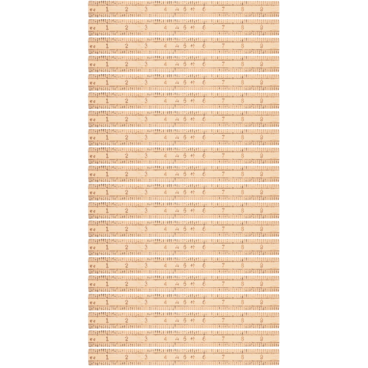 HOMEMAXS 20 pcs Scale Rulers Multi-function Rulers Sewing Painting ...