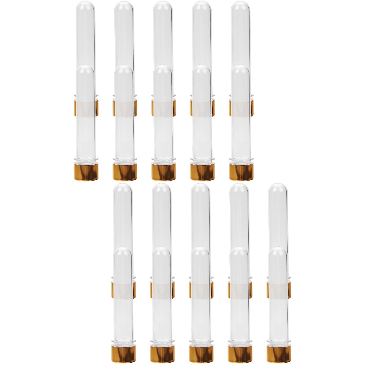 VERDANVERSE Clear Test Tubes Reusable Travel Friendly General Users ...