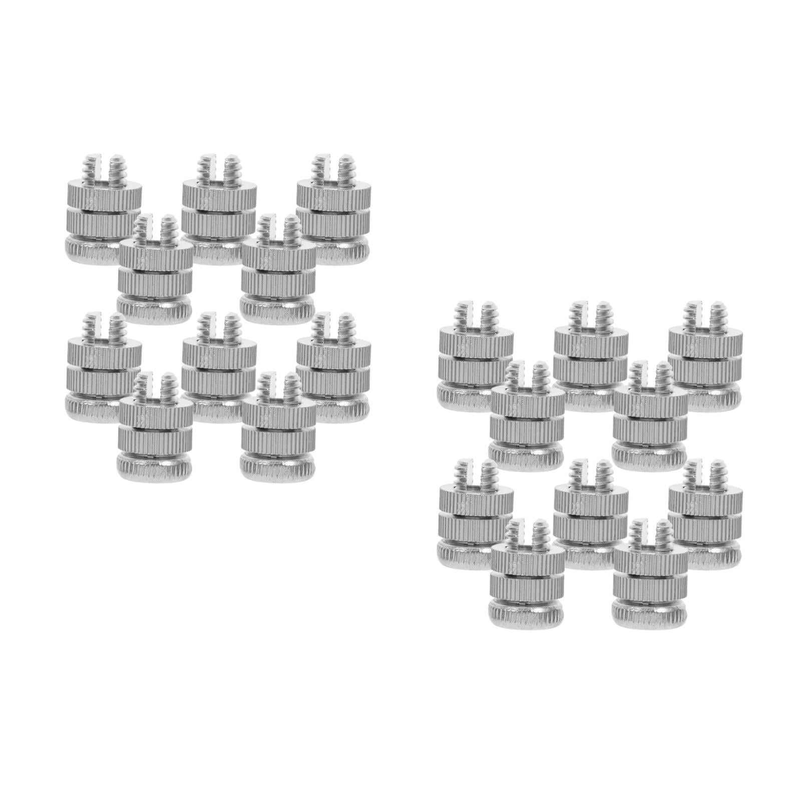 HOMEMAXS HOMEMAXS 20 pcs Electric Fence Connector Aluminum Alloy Split ...
