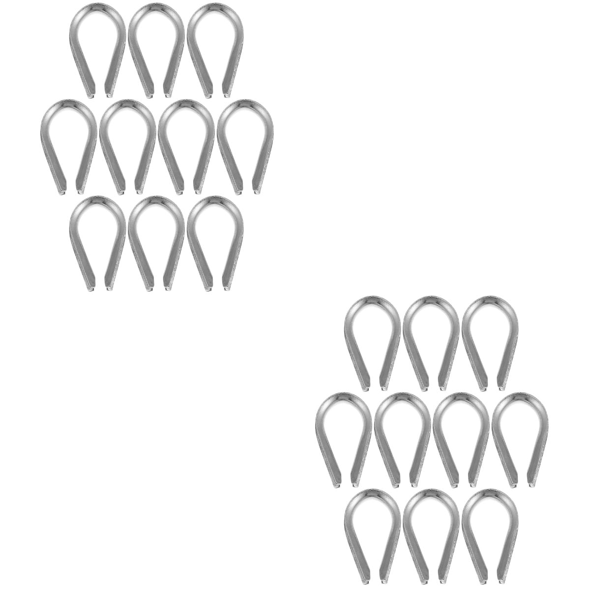HOMEMAXS 20 pcs Stainless Steel Thimbles Rope Thimble Rigging ...