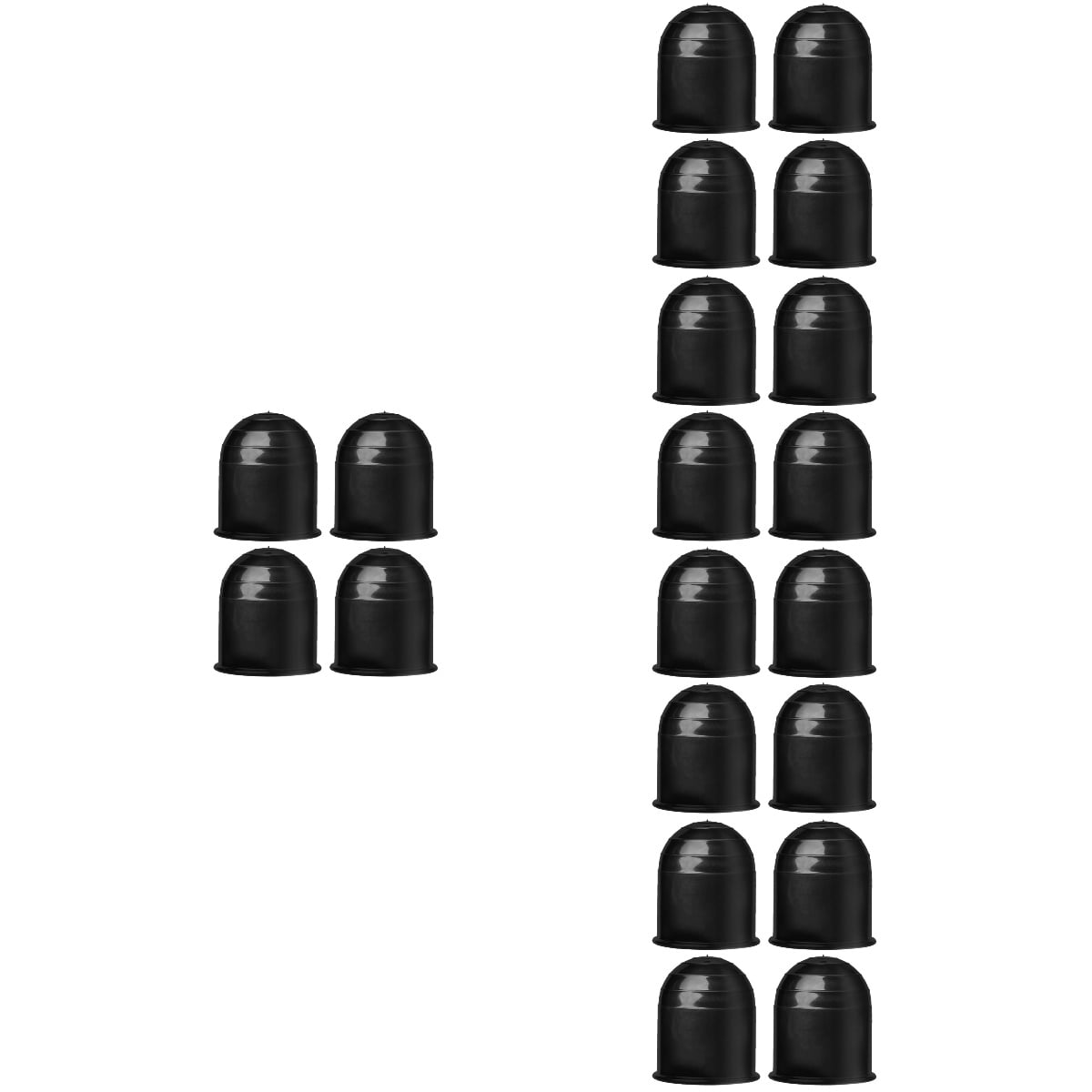 HOMEMAXS 20 pcs Trailer Ball Covers Towing Hitch Ball Protector Trailer ...