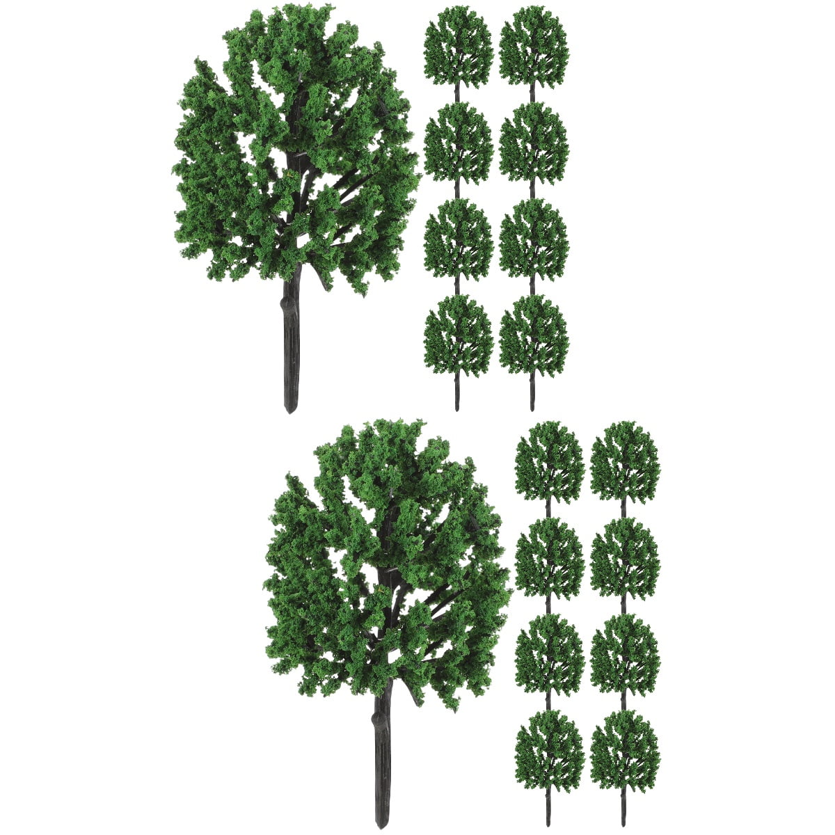HOMEMAXS 20 pcs Trees Model Scenery Landscape Trees Model Miniature ...