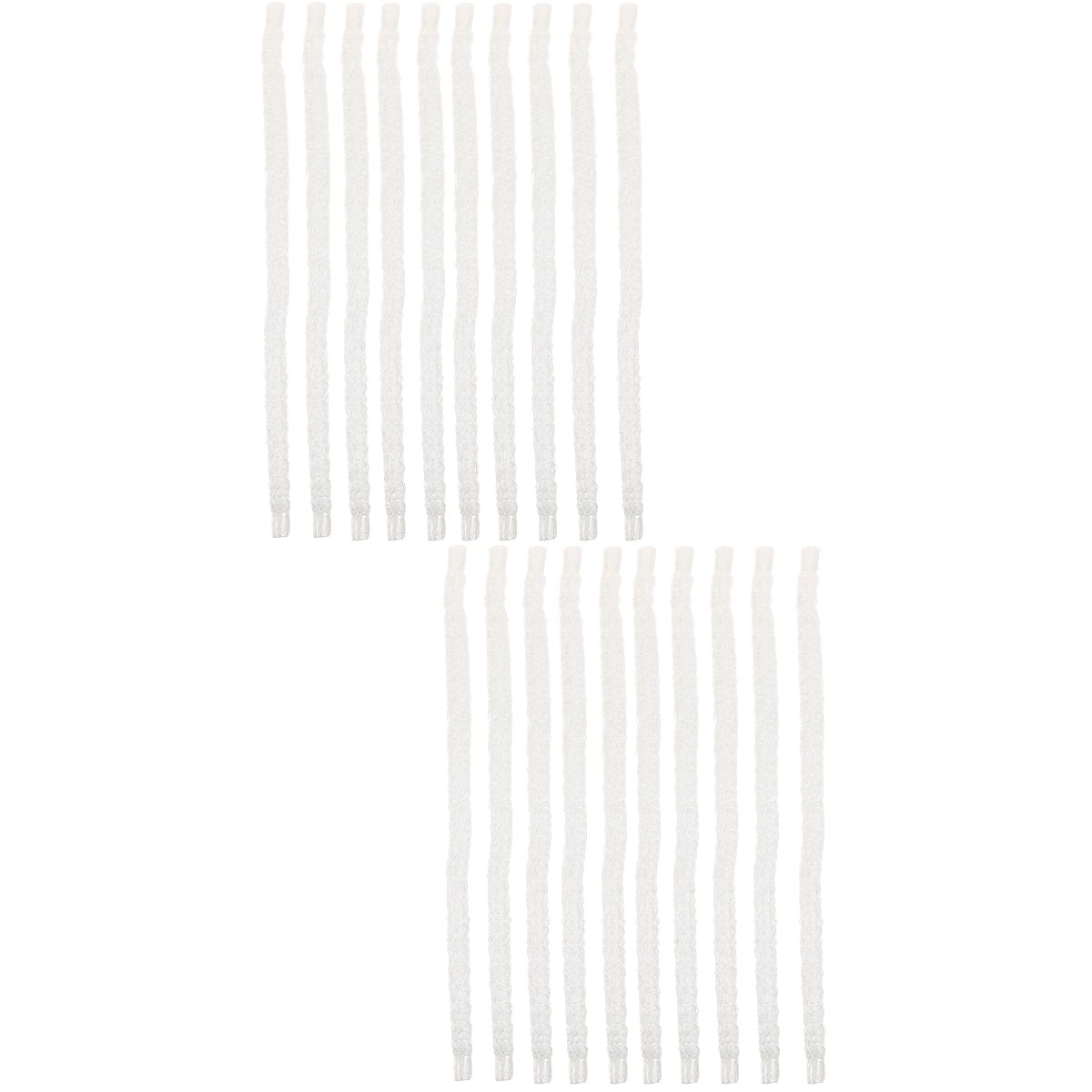 HOMEMAXS 20 pcs Wine Bottle Wicks Fiberglass Replacement Torch Wicks ...