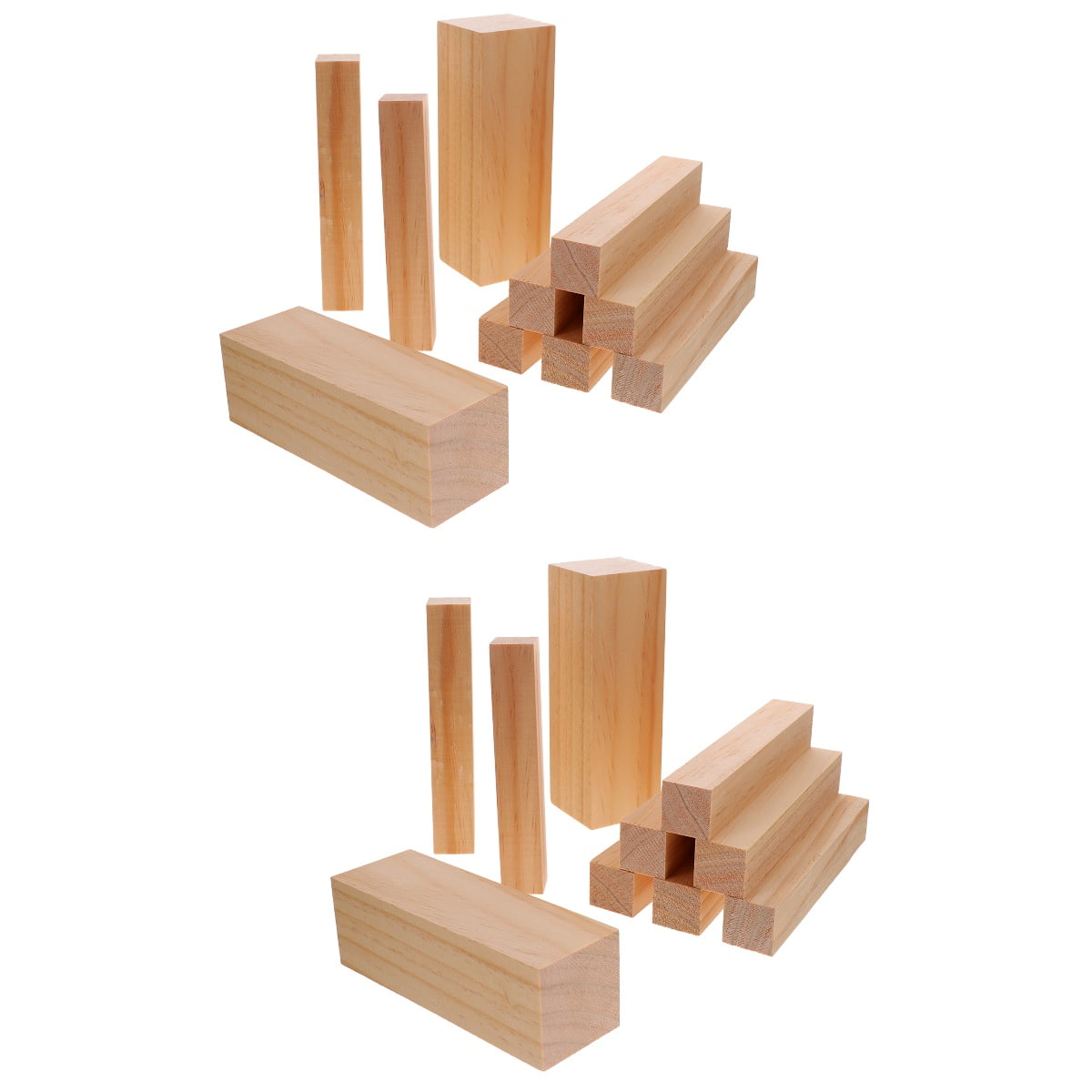 HOMEMAXS 20 pcs Wood Carving Blocks Wooden Whittling Blocks Unfinished ...