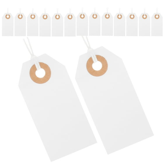 HOMEMAXS 200 Pcs Clothing Price Tags Writable Label for Jewelry Clothes ...