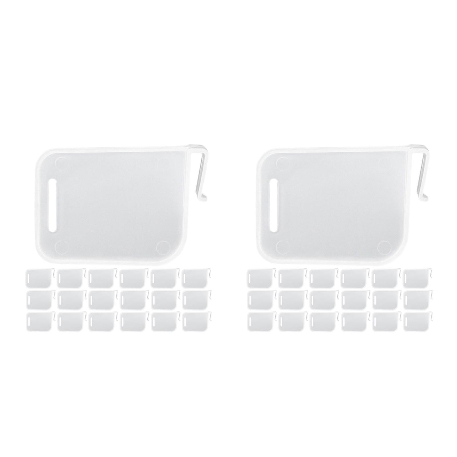 WEUVEB 200 Pcs Fridge Side Door Divider Pantry Organizer Refrigerator ...