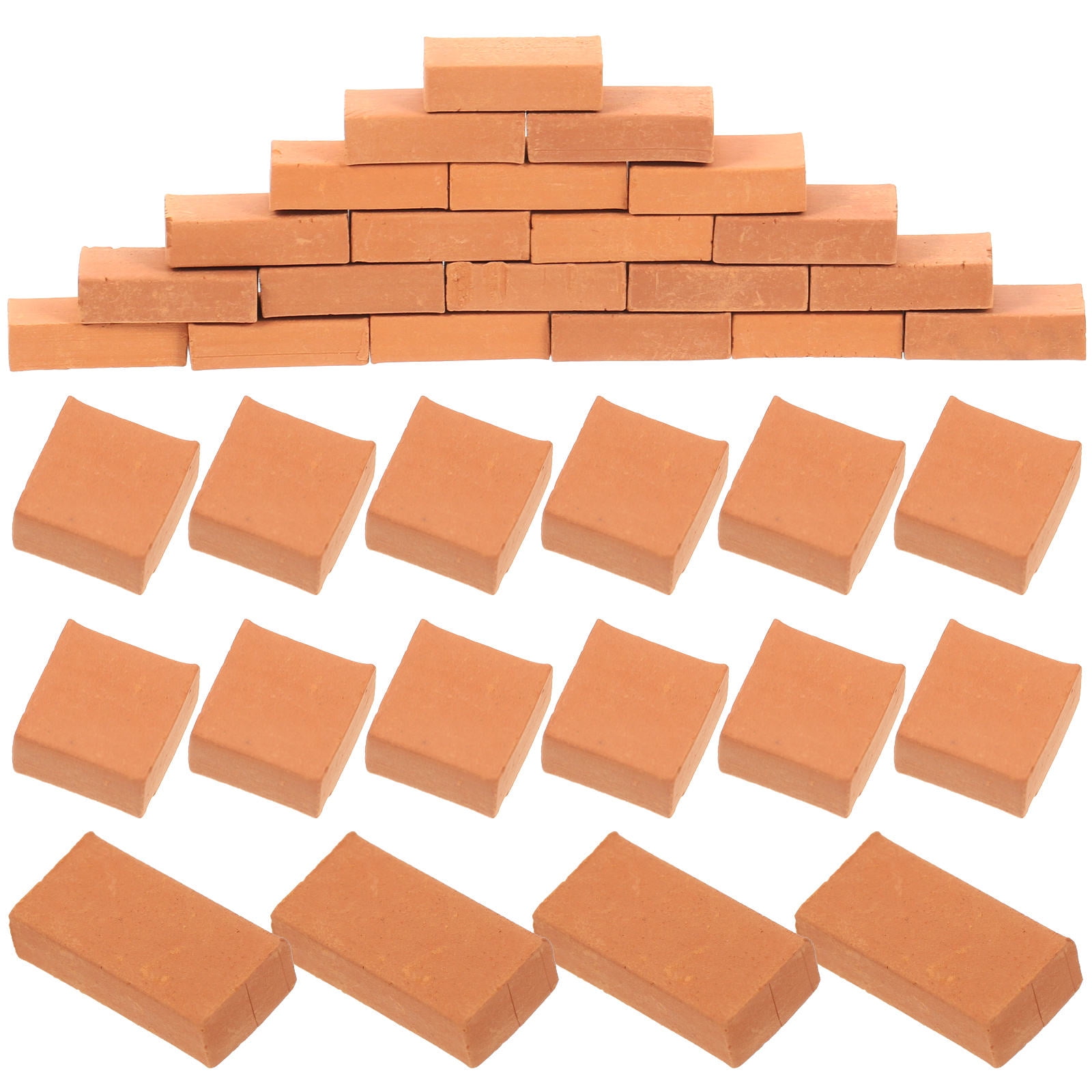 HOMEMAXS 200 Pcs Model Brick Toy School Project Kids Landscaping Bricks ...