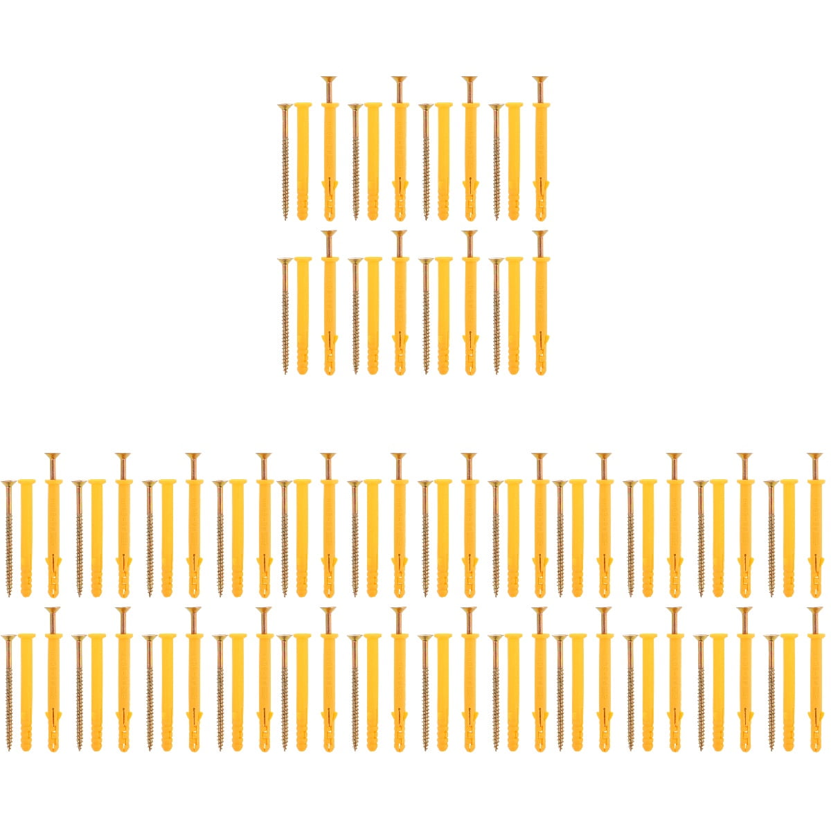 HOMEMAXS 200 Sets of Drywall Anchor Assortment Dry Wall Anchor And ...