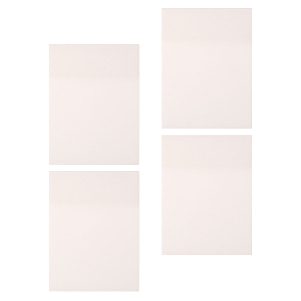 HOMEMAXS 200 Sheets Memo Clear Sticky Paper Student Office 7.5X7.5CM ...