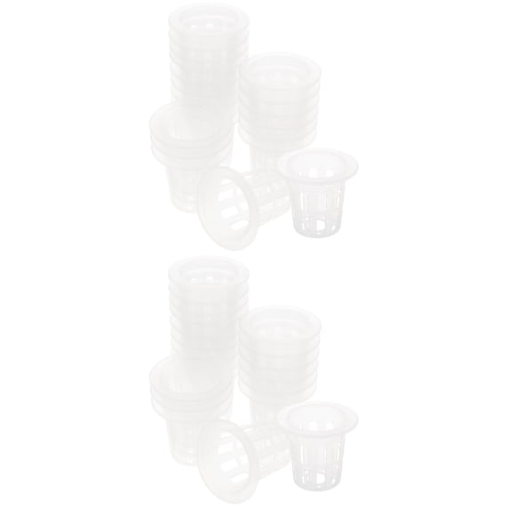 HOMEMAXS 200 pcs Hydroponic Planting Baskets Vegetable Planting Cup ...