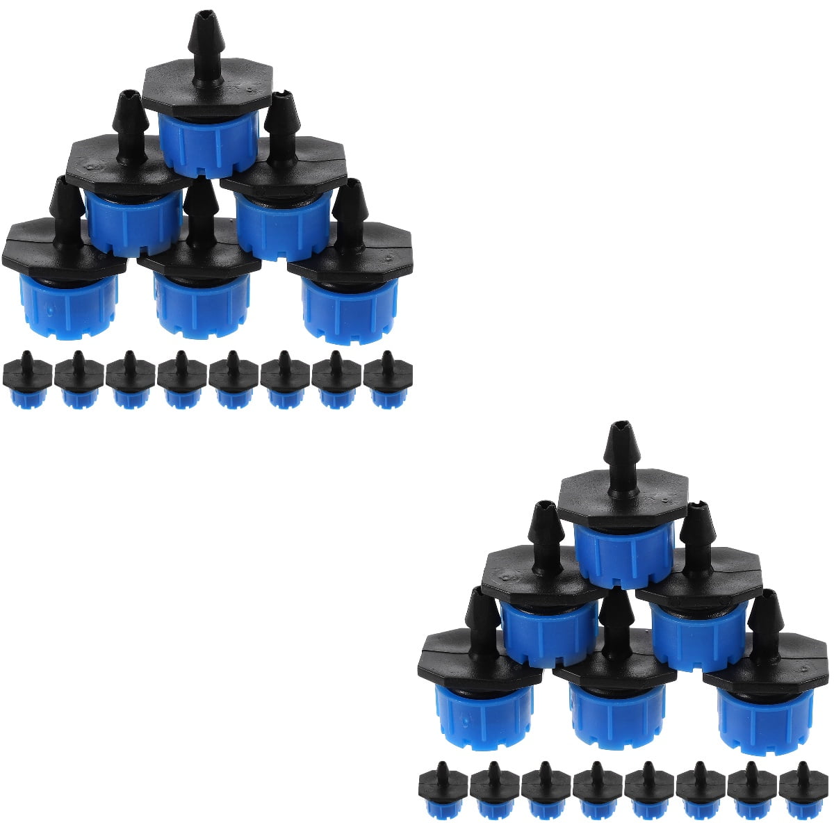 HOMEMAXS 200 pcs Lawn Irrigation Dripper Emitters Outdoor Drippers ...