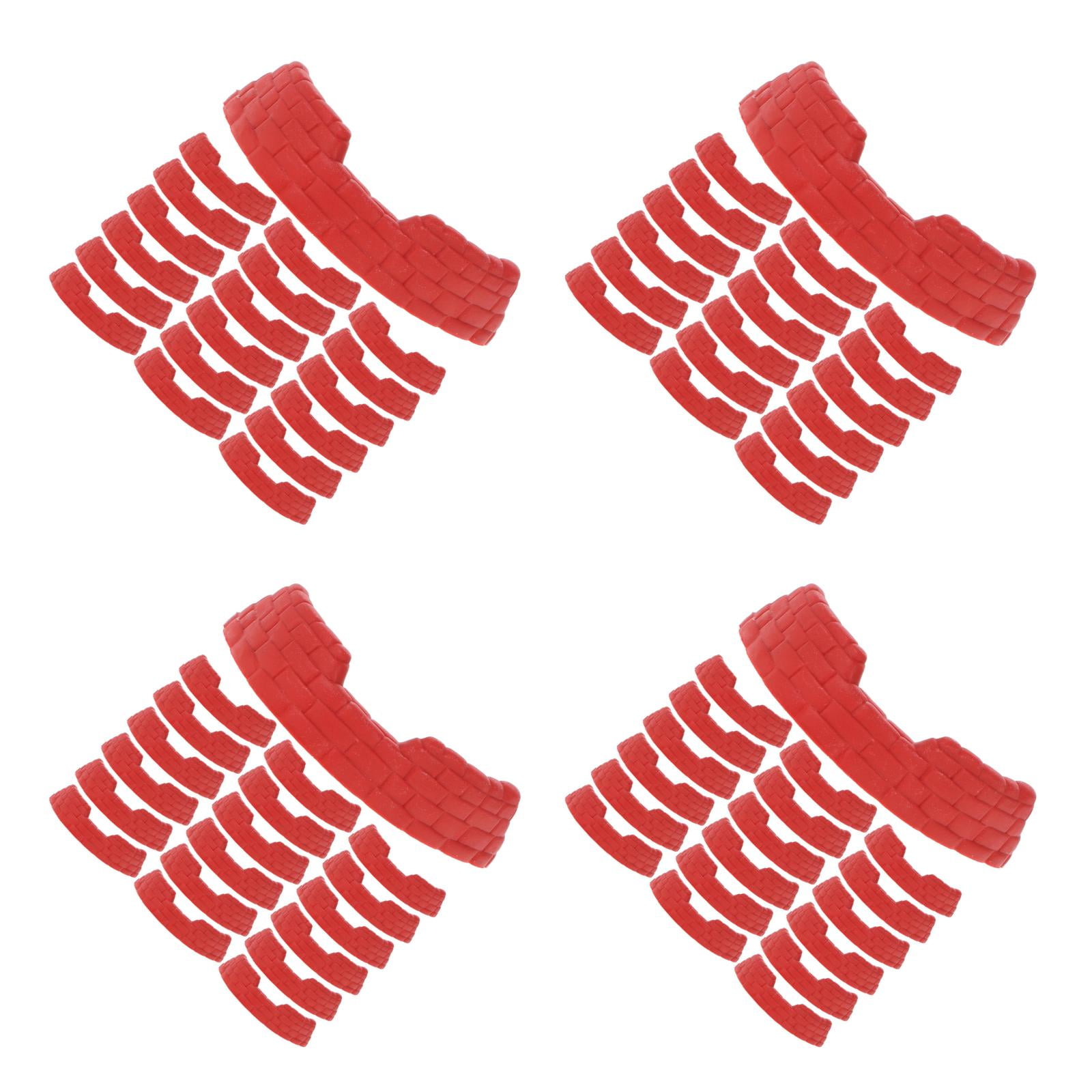 HOMEMAXS 200 pcs Mini Soldiers U-Shaped Bunker army Scene Army Men Toys ...