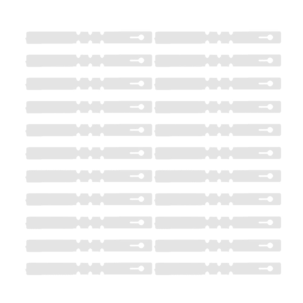 HOMEMAXS 200pcs Horticultural Tags Hanging Tree Tags Landscape Signs ...