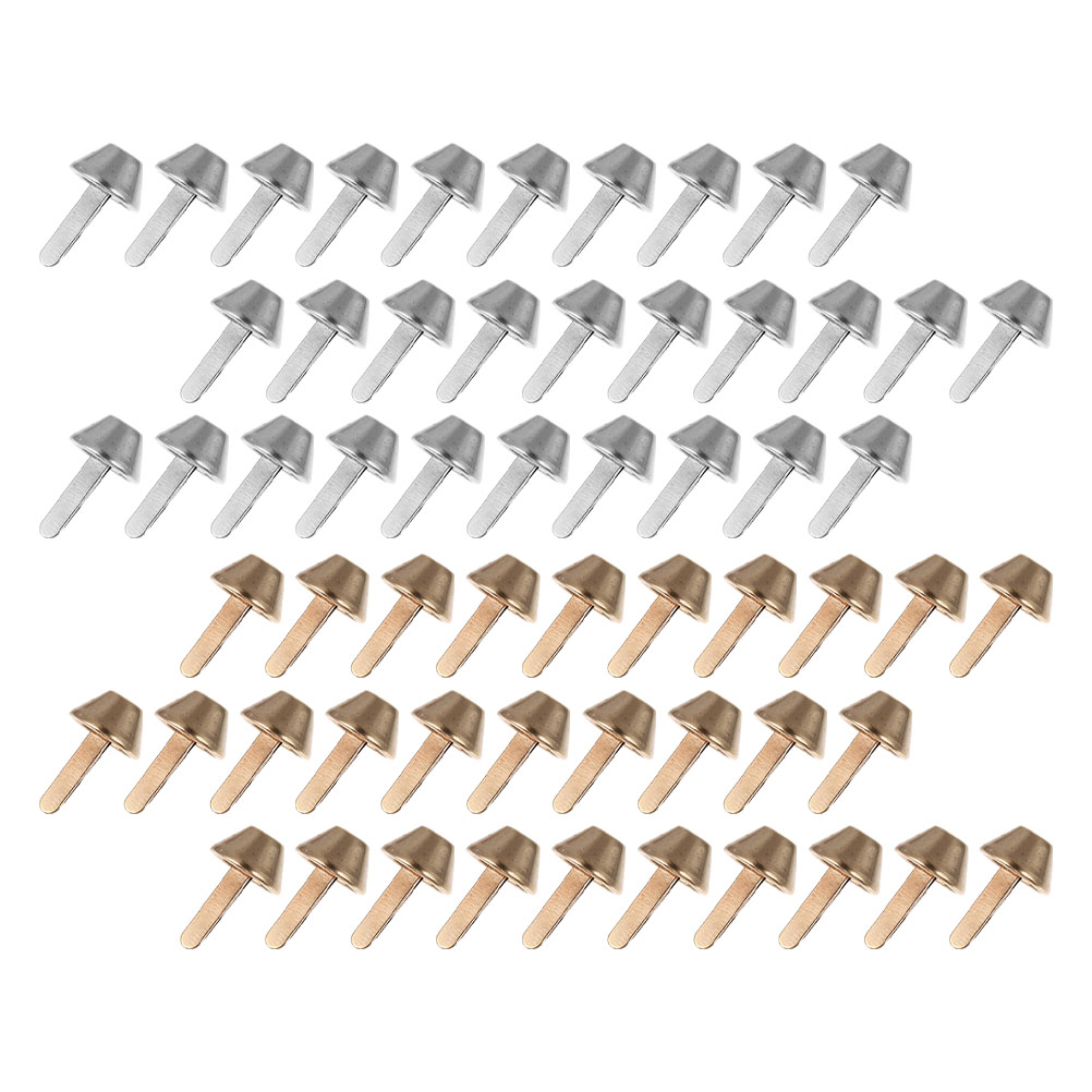 200pcs Mini Two Legged Rivets Safe Decorative Nails DIY Materials ...
