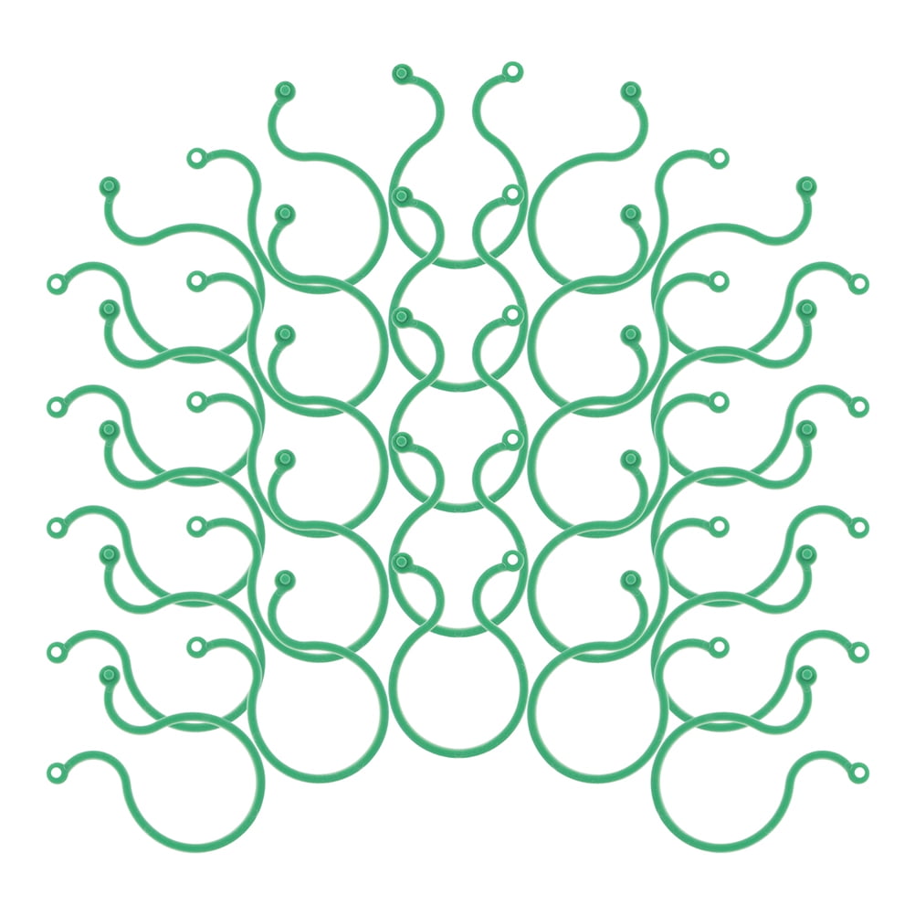 HOMEMAXS 200pcs Plant Support Clips Garden Fixing Clips Vine Clips ...