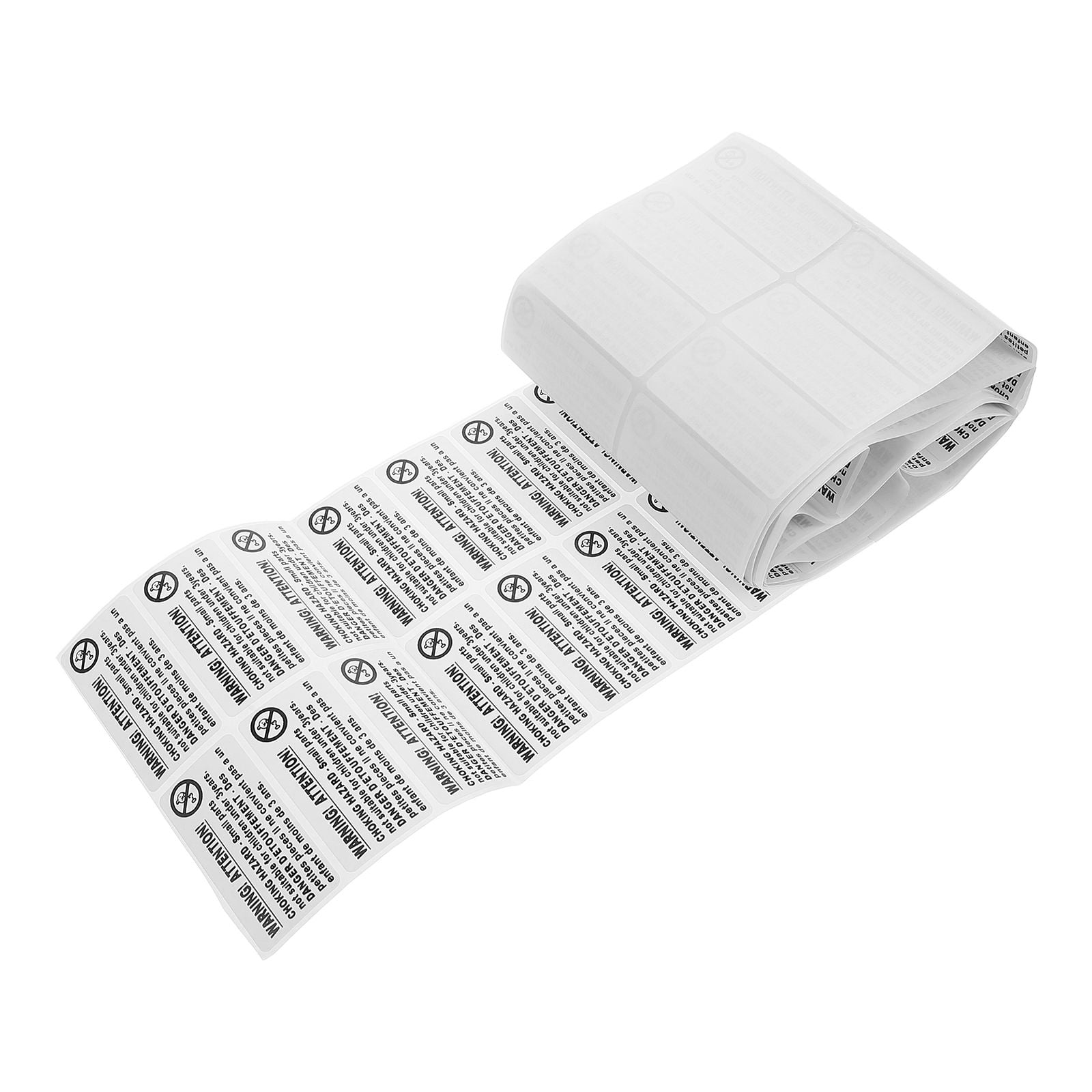 HOMEMAXS 200pcs Self Adhesive Choking Hazard Decals Suffocation Warning ...