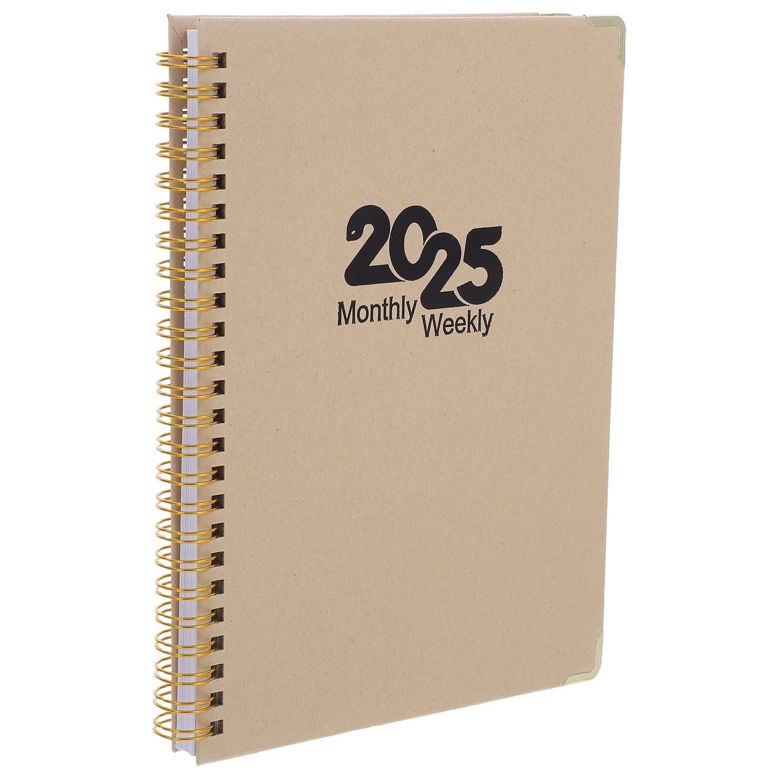 HOMEMAXS 2025 Monthly Planner Kraft Paper Weekly Planner Appointment ...