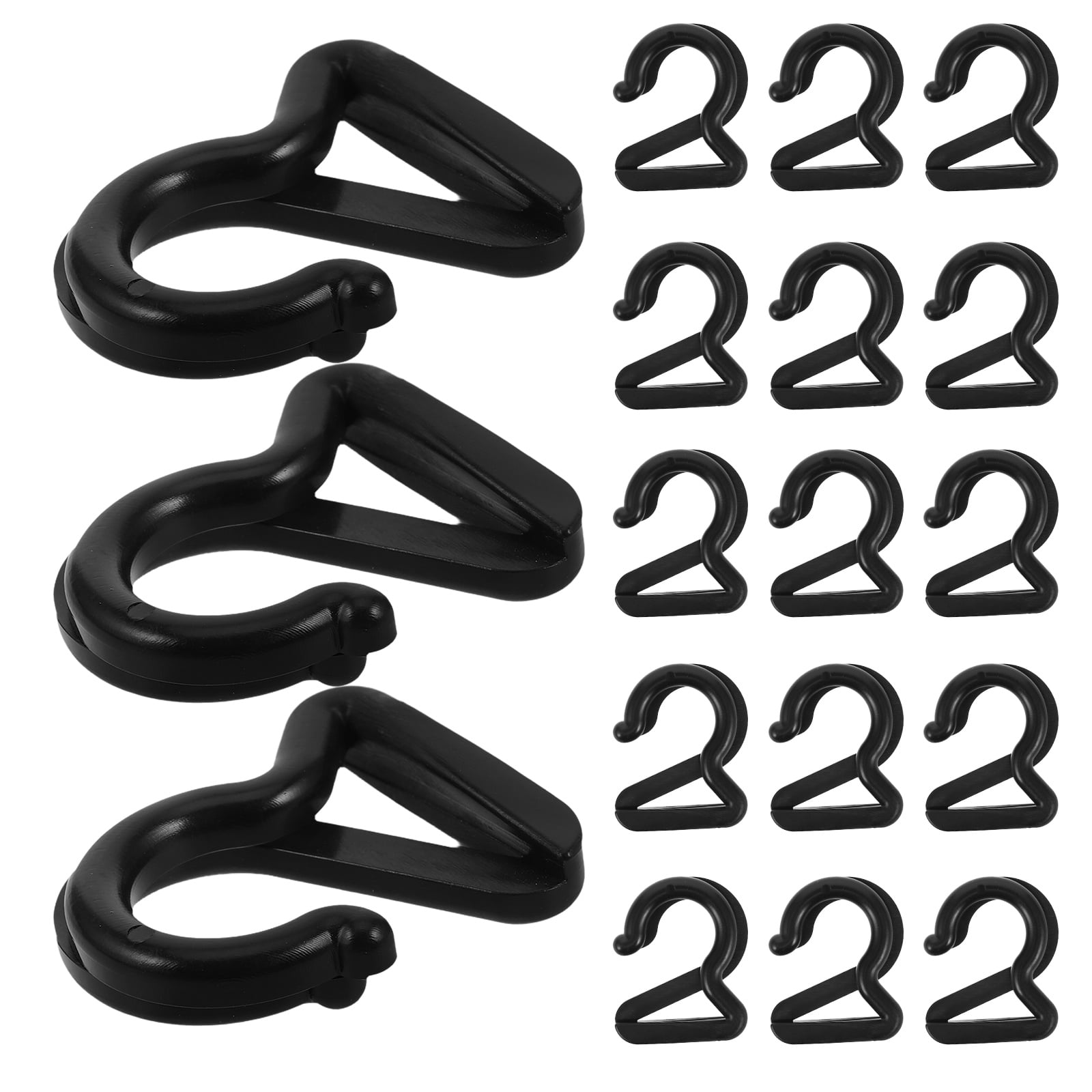 HOMEMAXS 20PCS RV Awning Hooks RV Awning Light Clips Camper Light ...
