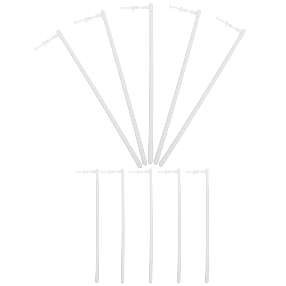 HOMEMAXS 20Pcs Handheld Pinwheel Rods Plastic Windmill Making Rods ...