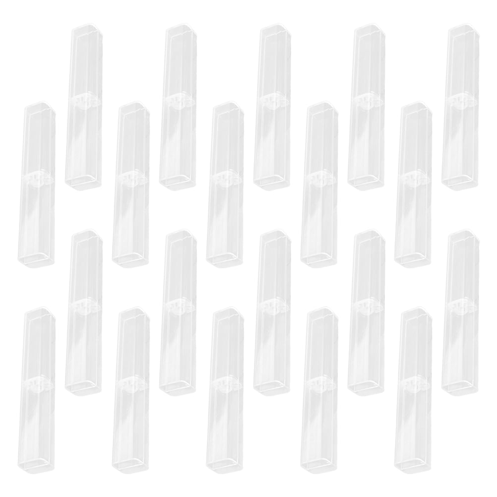 HOMEMAXS 20Pcs Pen Gift Boxes Clear Pen Display Cases PVC Pencil Boxes ...