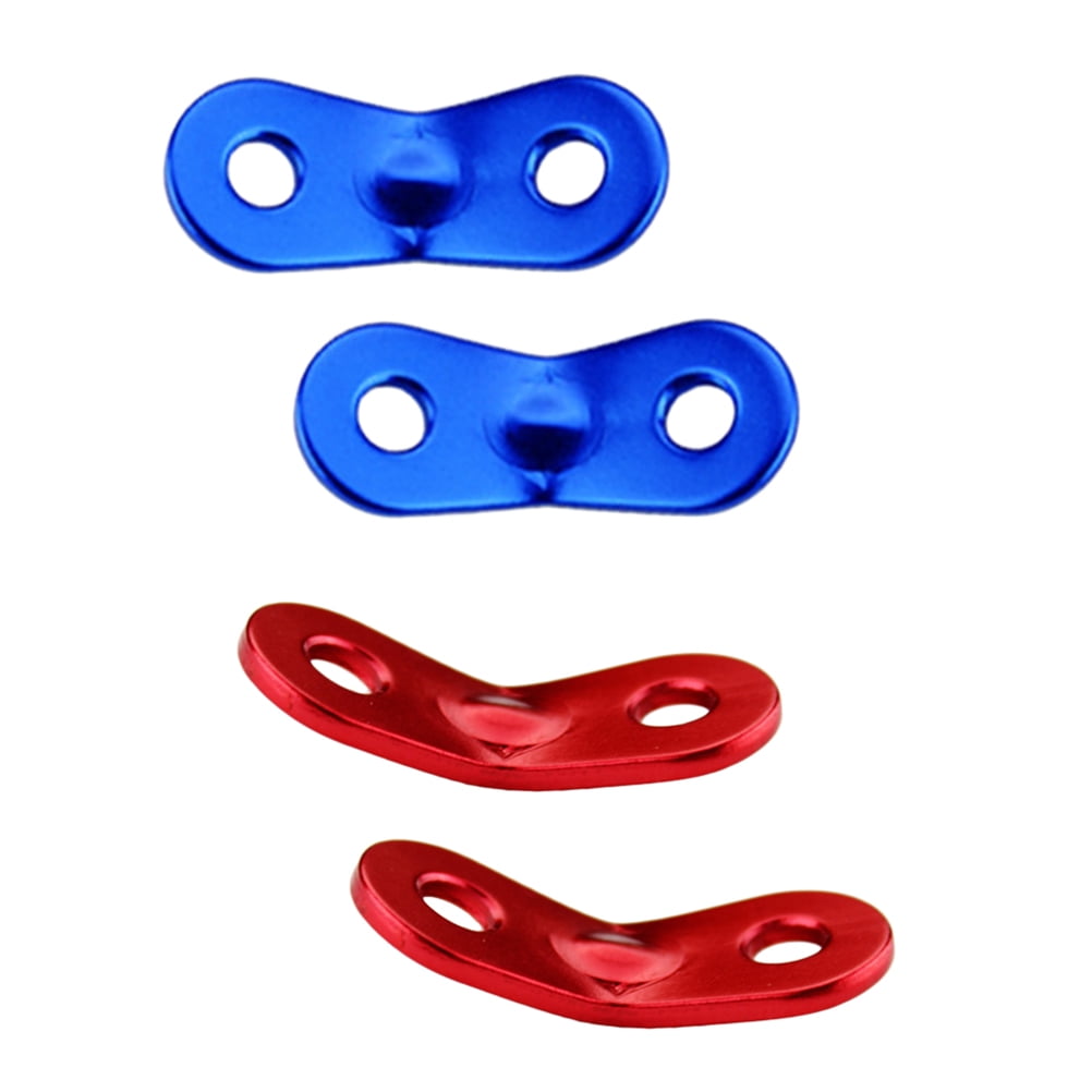 MOKKHNB Outdoor Expansion Buckle Red Aluminium 20Pcs 1.6x0.5in ...