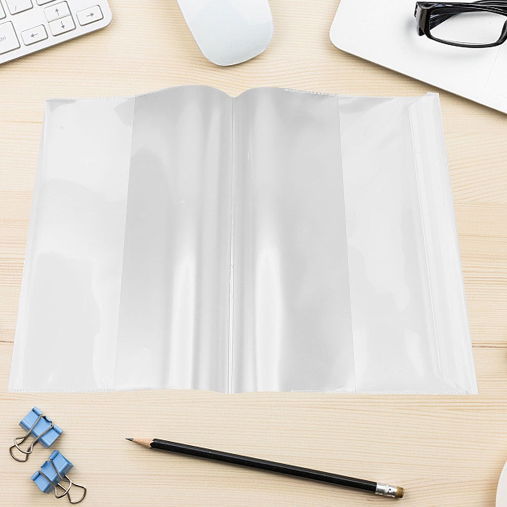 20pcs Book Covers Classroom Textbooks Clear Book Covers Clear Cover ...