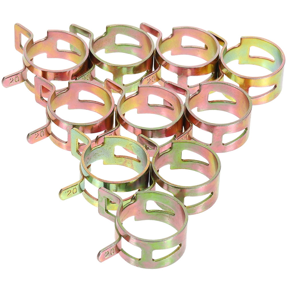 HOMEMAXS 20pcs Car Oil Hose Clamps Car Hose Hoop Oil Tubing Hoop Tubing ...