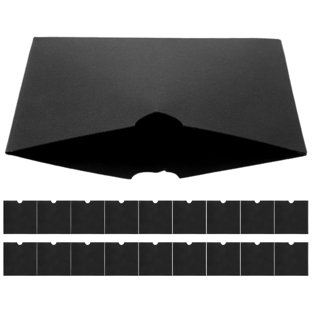 HOMEMAXS 20pcs Cd Dvd Sleeves CD DVD Sleeves Brown Kraft Paper DVD ...