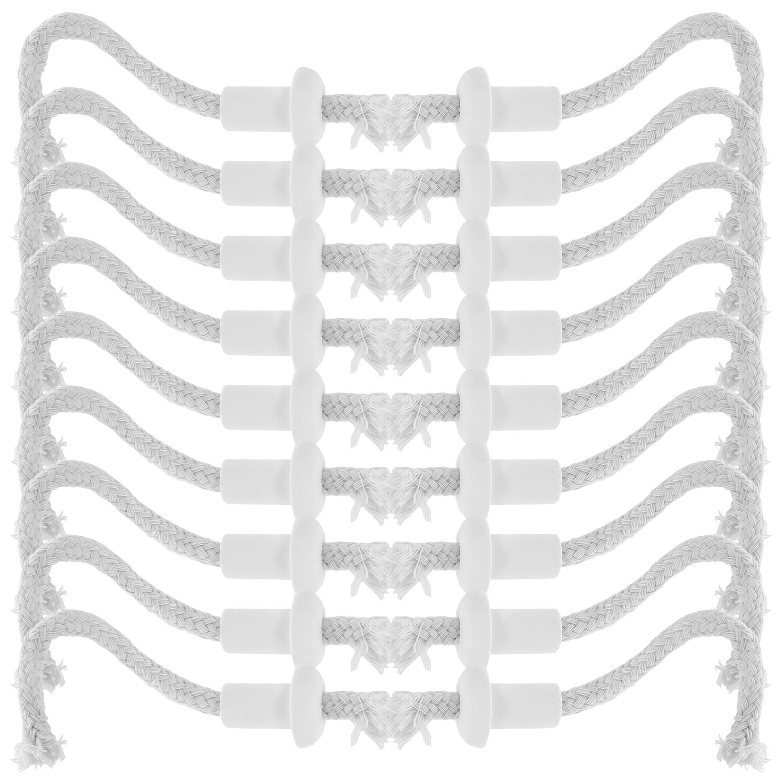 HOMEMAXS 20pcs Ceramic Wicks Holder Set Porcelain Wick Holder Oil Lamp ...