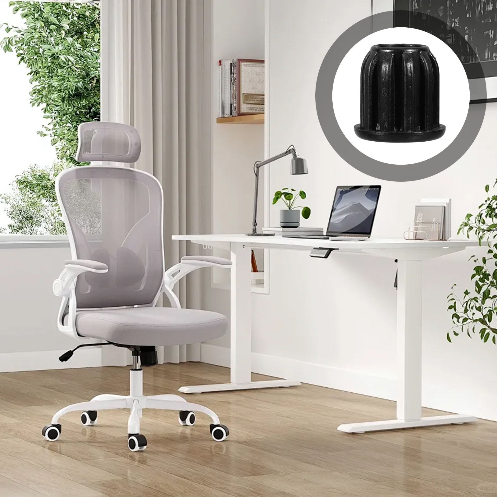 HOMEMAXS 20pcs Chair Caster Replacement Parts Office Chair Caster ...