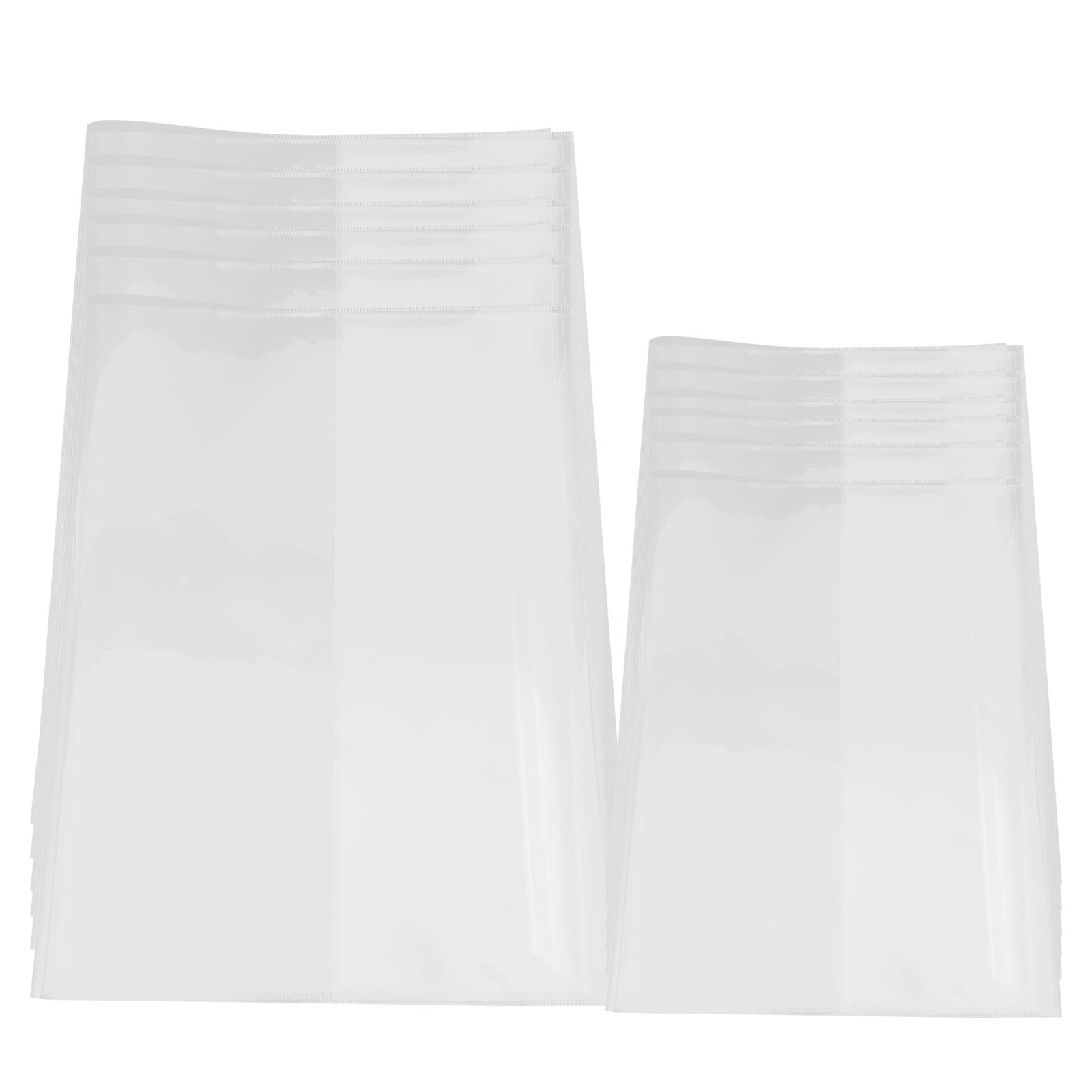 HOMEMAXS 20pcs Clear Book Cover Textbook Protective Cover Book ...