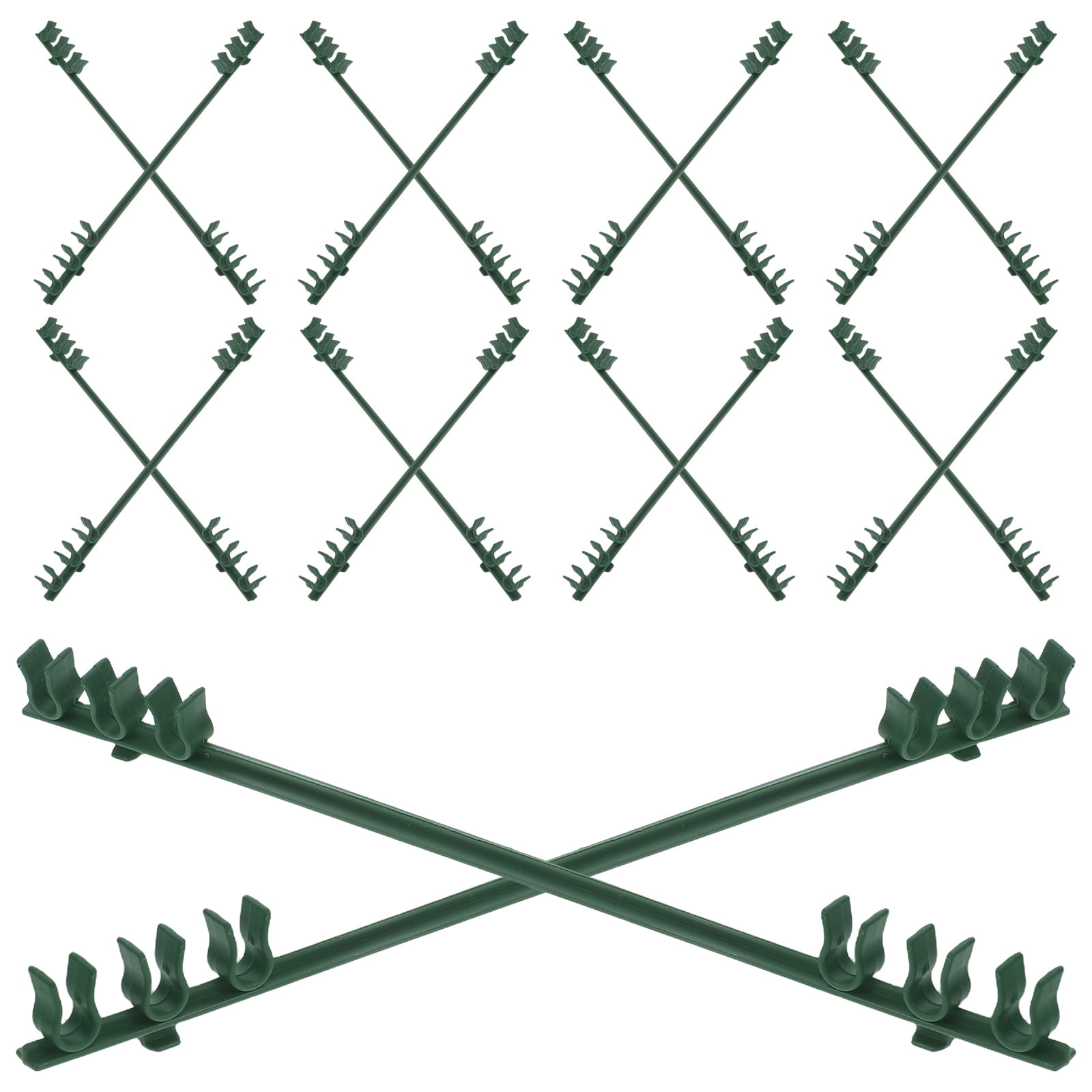 HOMEMAXS 20pcs Garden Buildings Tube Clips For Connecting Climbing ...