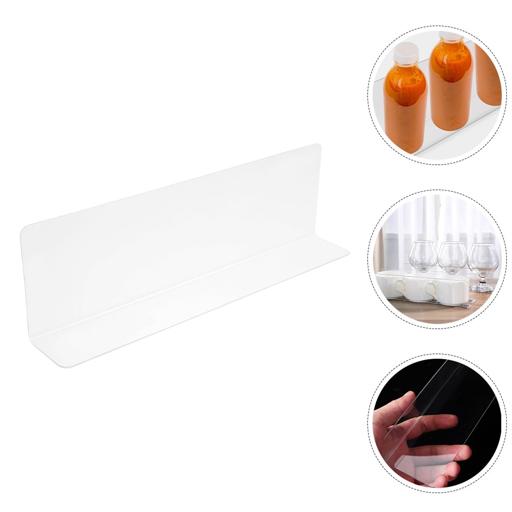 HOMEMAXS 20pcs L Shape Shelf Dividers Clear Closet Cabinet Dividers for ...